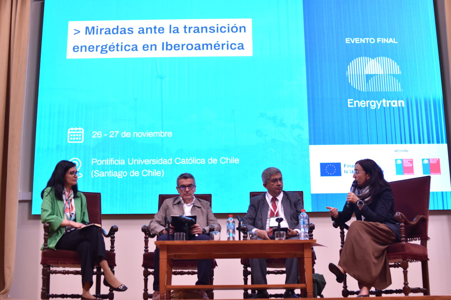 Energytran presents its results at an international event in Chile ...